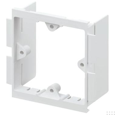 MK Electric - Cable Management Box Back 1 Gang for 3D Skirting Trunking ...
