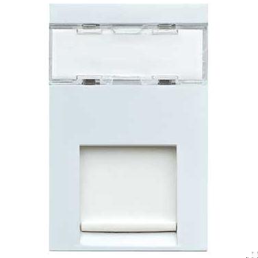 MK Electric Socket 1 Module RJ45 Cat 6 White | K5746WHI | new.ie ...